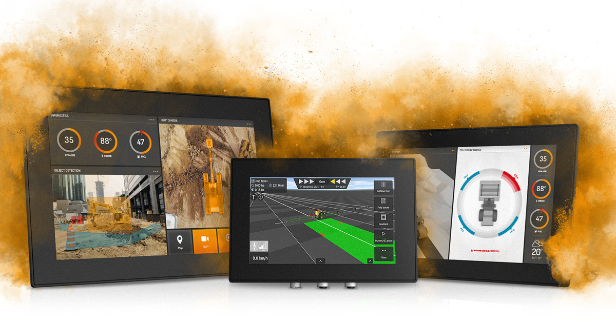 New iMX8-based display computers in sizes 7’’, 10’’ & 12’’ | CrossControl